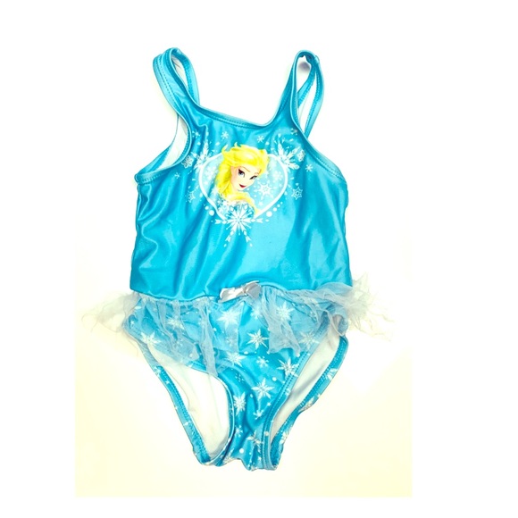 Disney | Swim | Elsa Swim Suit | Poshmark